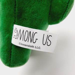 innersloth | Toys | 4 For 2 Among Us Green W Red Hat Plush Soft Kids ...